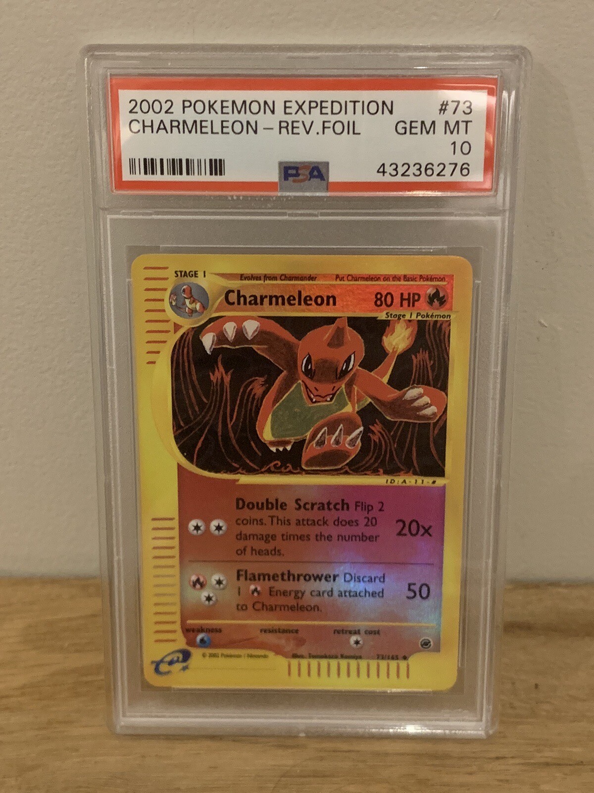 Charmeleon 2002 Expedition #073/165 Reverse Holo PSA 10 Price Guide ...