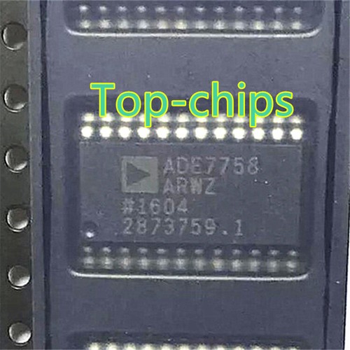 10PCS ADE7758 ADE7758ARW ADE7758ARWZ Poly Phase Multifunction Energy ...