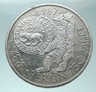 1987 J GERMANY City of Berlin Bear Genuine Antique Silver 10 Mark Coin ...