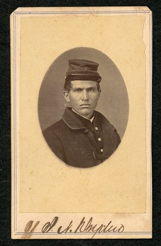 Civil War CDV of Id'd Union Soldier Nashville backmar Ink ID | eBay