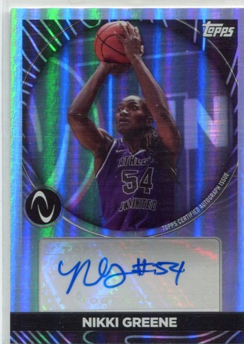 2023 Topps Athletes Unlimited - NIKKI GREENE - Rainbow Autograph PENN ...