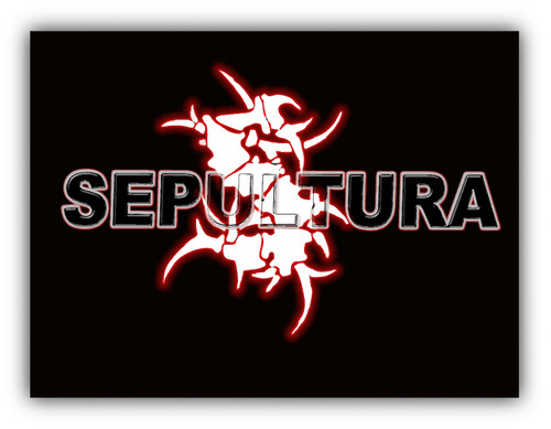 Sepultura Logo Music Car Bumper Sticker Decal - 3'' or 5'' | eBay