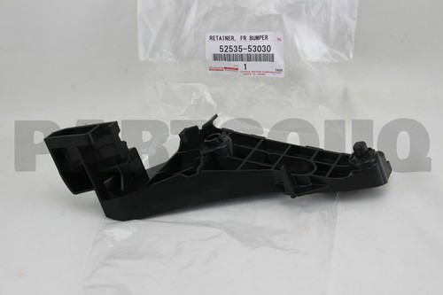 5253553030 Genuine Toyota RETAINER, FRONT BUMPER SIDE, RH 52535-53030 ...