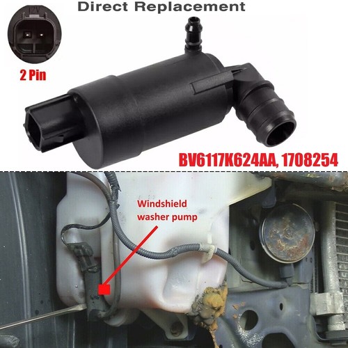 Windscreen Washer Pump 1708254 2201197 For Ford Focus MK3 Transit ...