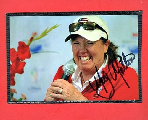 MEG MALLON LPGA GOLF 4X6 AUTOGRAPHED COLOR GLOSSY PHOTO | eBay