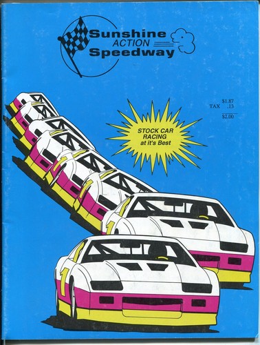Sunshine Speedway 7/1992-Stock cars and modifieds racing program-pix ...