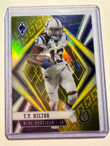 K31,340 - 2020 Panini Phoenix Yellow #53 T.Y. Hilton #/75 | eBay
