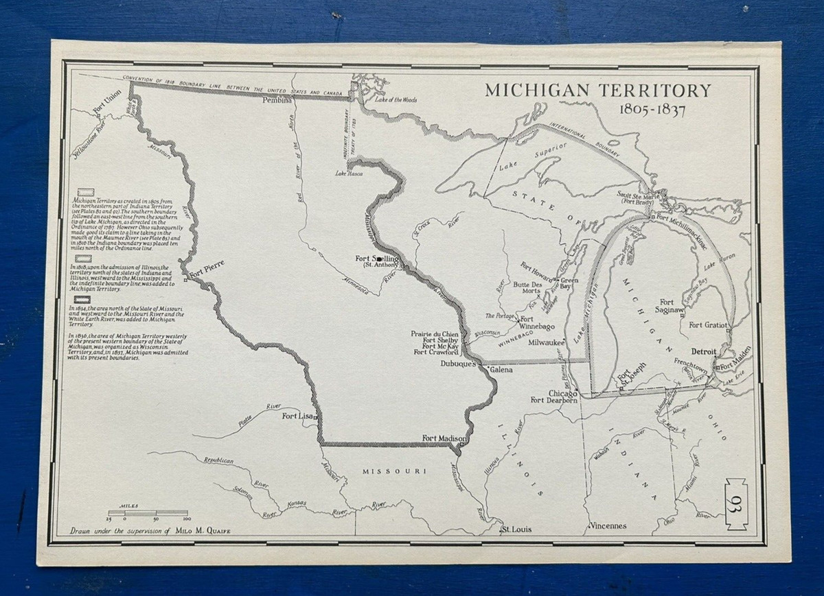 Physical Map Of Michigan