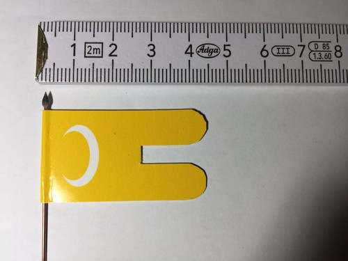 467) 1x 25mm 28mm Dark Age Mamluk Sultanate Cairo Banner / Flag No.#1 ...
