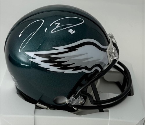 Eagles 1st Rnd Pick JORDAN DAVIS Signed Riddell VSR4 Mini Helmet AUTO ...