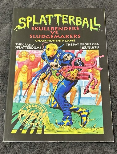 Splatterball #1 Premier Plasm Edition Defiant 1993 David Lapham | eBay