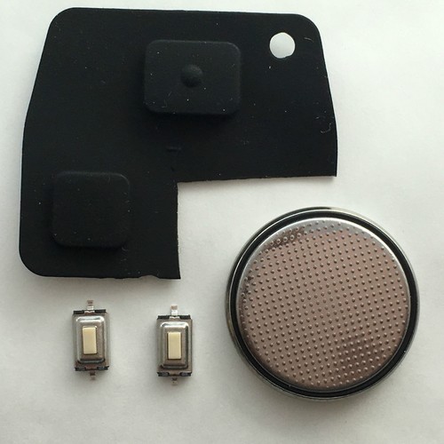 Toyota Rav 4 Yaris MR2 Corolla Avensis 2 Button Remote Key Fob Case ...