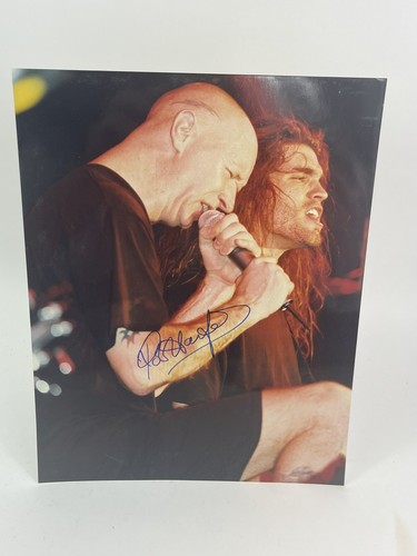 Judas Priest Rob Halford Hand signed 11x14 photo Rock And Roll Hall Of ...