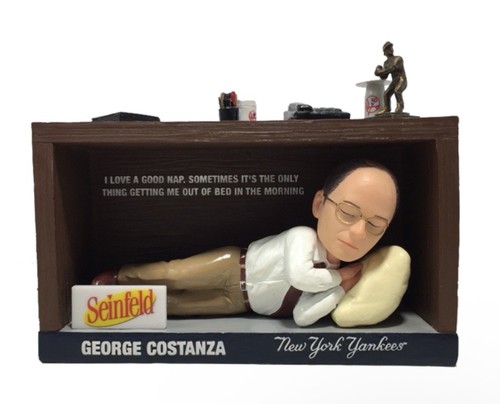 Yankees SGA - George Costanza “Sleeping Under Desk” Bobblehead PRESALE ...