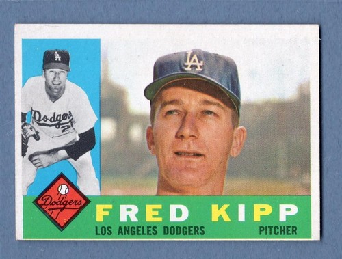 1960 Topps #202 Fred Kipp EX-MT GO240A | eBay