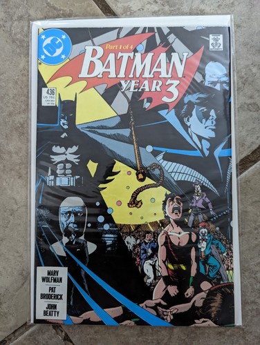 Batman #436 (1989) DC Comics 'Year 3 pt.1 1st App. Tim Drake' VF/NM | eBay
