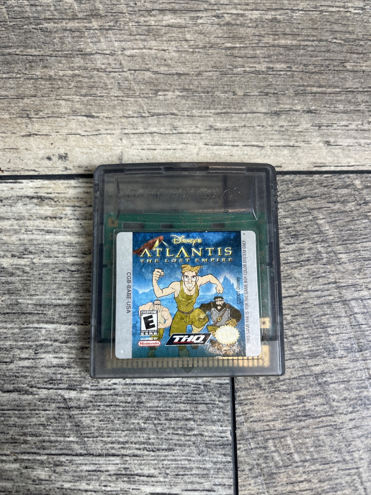 Atlantis: The Lost Empire Value - GoCollect (gameboy-color-atlantis-the ...