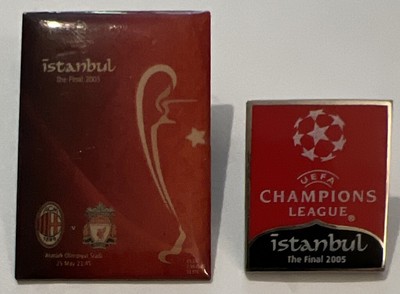 Liverpool Champions League in Premiership Clubs Football Badges & Pins ...