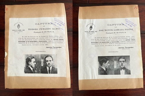 ORIGINAL 1920's FBI WANTED POSTER-REWARD POSTER-MUGSHOT-MUG SHOT ...