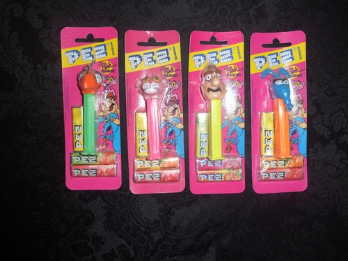 Complete Set of 4 Pink Panther PEZ DISPENSERS - Ant, Aardvark, Pink ...