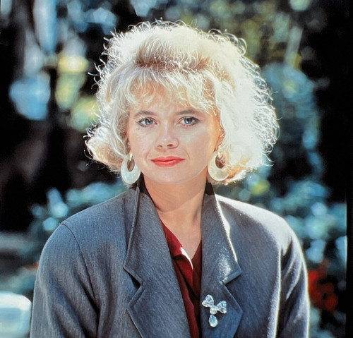 UK1-560 REBECCA LACEY Young British Actress 1987 Orig 2x2 Color ...