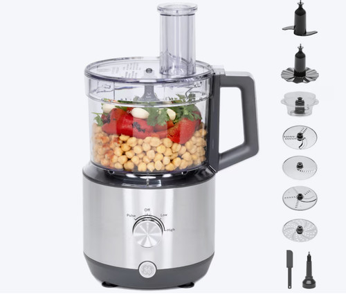 GE 12-Cup Stainless steel Food Processor ( Stainless Steel ) | eBay