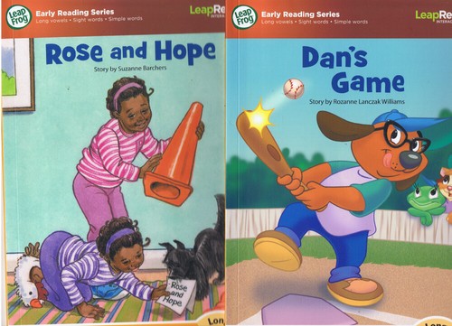 2 Leap Frog Tag books LeapFrog * Roseand Hope & Dan's Game | eBay Australia