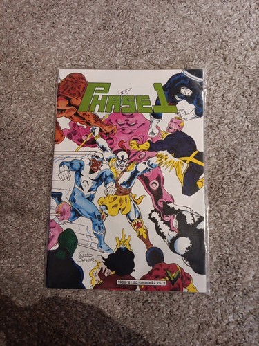 Phase 1 (Victory Comics, 1986) #1 | eBay