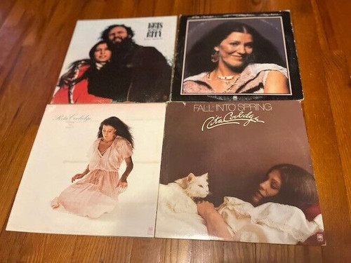 Lot of 4 Vintage RITA COOLIDGE LP'S Fall into Spring Anytime Anywhere ...