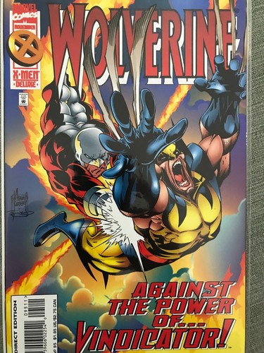 Wolverine #95 ... Against the Power of Vindicator (Marvel, November 1995) | eBay
