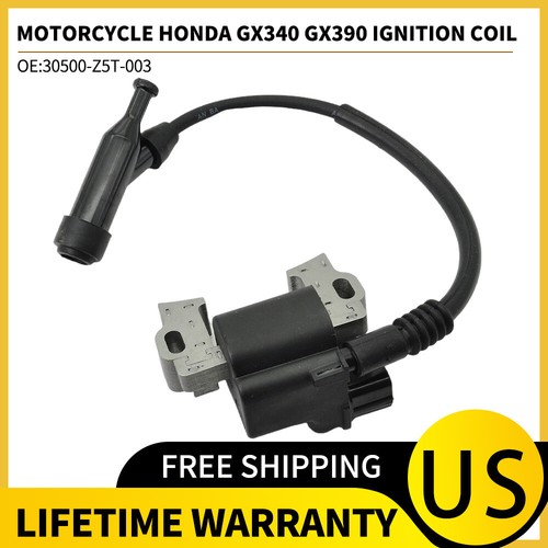 Ignition Coil With For Honda GX240 GX270 GX340 GX390 30500-Z5T-003 4 ...