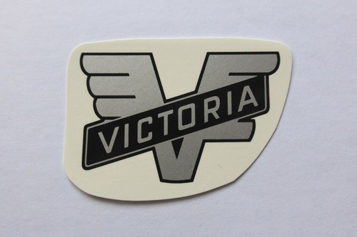 Victoria Lettering Water Decal Decal 53x34 mm, Silver-Black 05412V | eBay