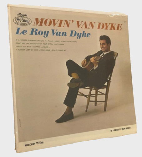 Le Roy Van Dyke Movin' MGW 12322 Mono Mercury Cut-out Vintage 1963 LP ...