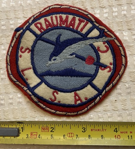 Vintage 1950’s Embroidered Surf Life Saving Club Patch Raumati Beach ...