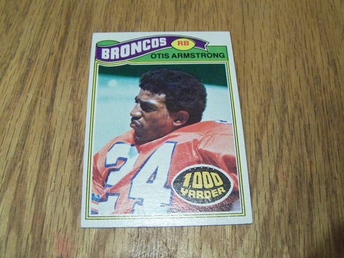 OTIS ARMSTRONG 1977 TOPPS FOOTBALL CARD # 285 | eBay