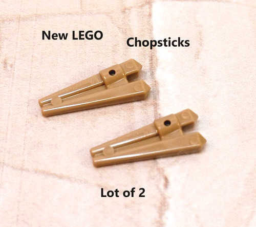 New LEGO Chopsticks Lot of 2 Asian Fast Food Take Out Untensils Fook ...