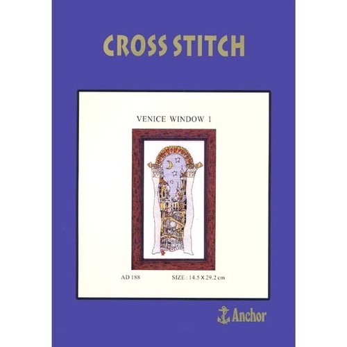 Anchor Cross Stitch Chart AD188 VENICE WINDOW 1 | eBay