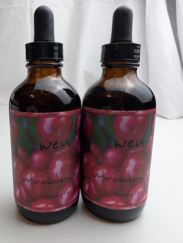 WEN Treatment Oil Winter Cranberry Mint 4oz Each Lot Of 2 8oz Total | eBay