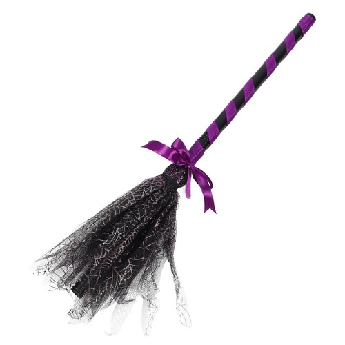Broom for Costume Parties Prop Cosplay Witch Dancing Broomstick ...