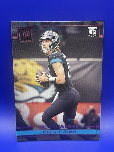 2021 Panini Chronicles Panini Pink Parallel Rookie #1 Trevor Lawrence ...
