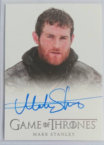 2012 Game of Thrones MARK STANLEY AUTOGRAPH on Card Auto | eBay