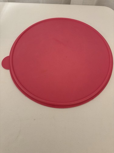 Large Tupperware Fix-N-Mix 12" Replacement V Seal Lid Round Hot Pink ...