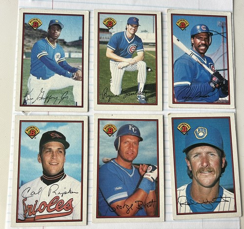 hall of fame baseball cards lot Of 6 vintage | eBay