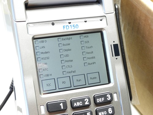 First Data FD150 Credit Card Terminal 002365064 | eBay