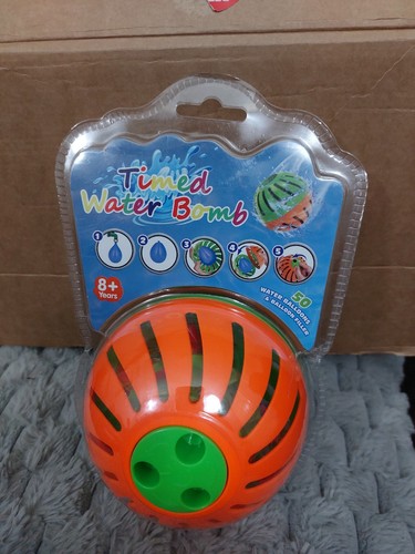 Timed Water Bomb with 50 Water Bombs for Kids Age 8+ New Sealed Fast ...