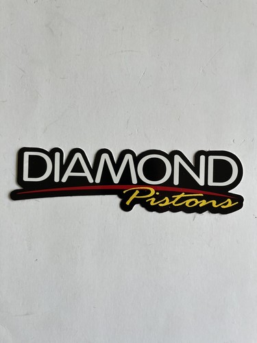 Original Vintage NOS Small Diamond Pistons Sticker ~1.75x6” (6S) | eBay