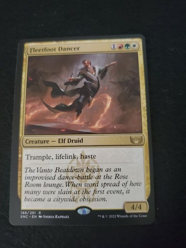 Magic the Gathering Fleetfoot Dancer - Streets of New Capenna | eBay