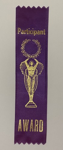 Participation Award Ribbon! PURPLE!! | eBay