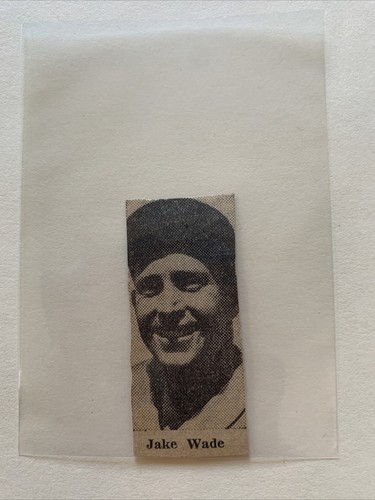 Jake Wade Detroit Tigers 1937 Sporting News Baseball Panel RARE! | eBay