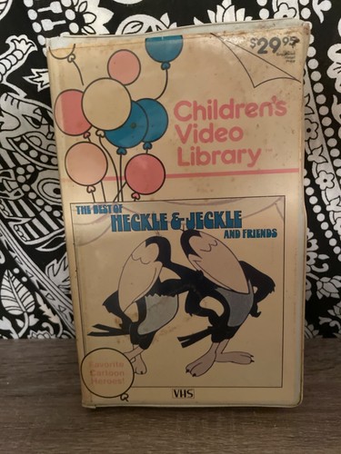 Heckle & Jeckle and Friends Cartoon Clam Shell VHS Tape Movie | eBay